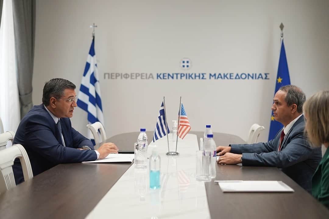 Με τον νέο Γενικό Πρόξενο των ΗΠΑ στη Θεσσαλονίκη Jerrier Ismail ...